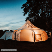 Lotus Belle. A Luxurious Alternative To Traditional Bell Tents – Lotus ...