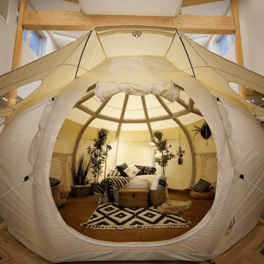 Lotus Belle. A Luxurious Alternative To Traditional Bell Tents – Lotus ...